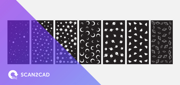 Musical Notes | Free DXF Files | Scan2CAD