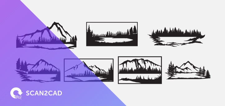 Toilet Signs | Free DXF Files | Scan2CAD